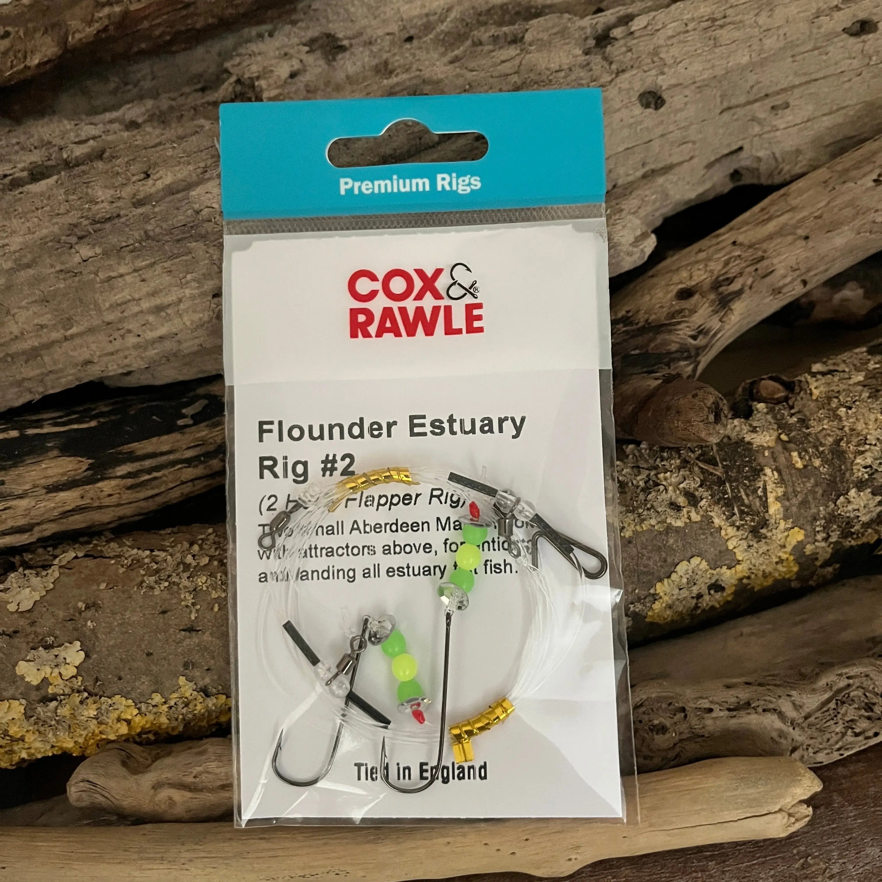 Cox & Rawle Flounder Estuary Rig (2-Hook Flapper Rig) - SPRITE