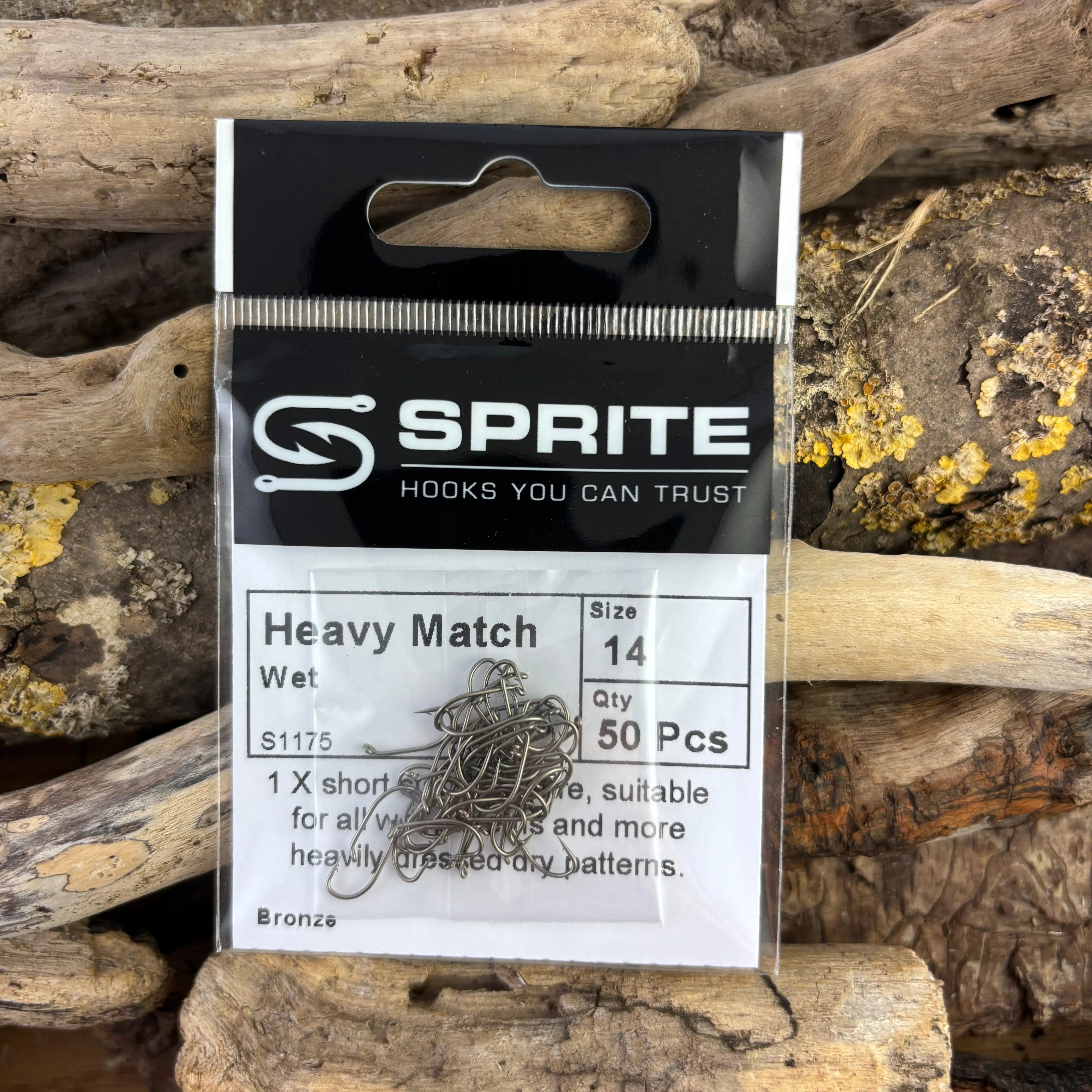 Sprite S1175 Heavy Match Wet Hook - SPRITE Fishing